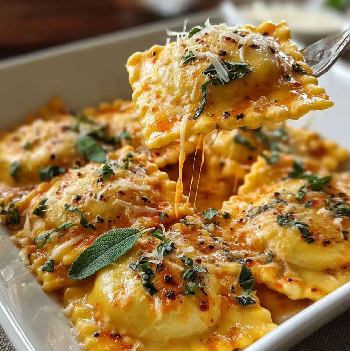Pumpkin Ravioli Pasta – Creamy 30 Minute Dinner