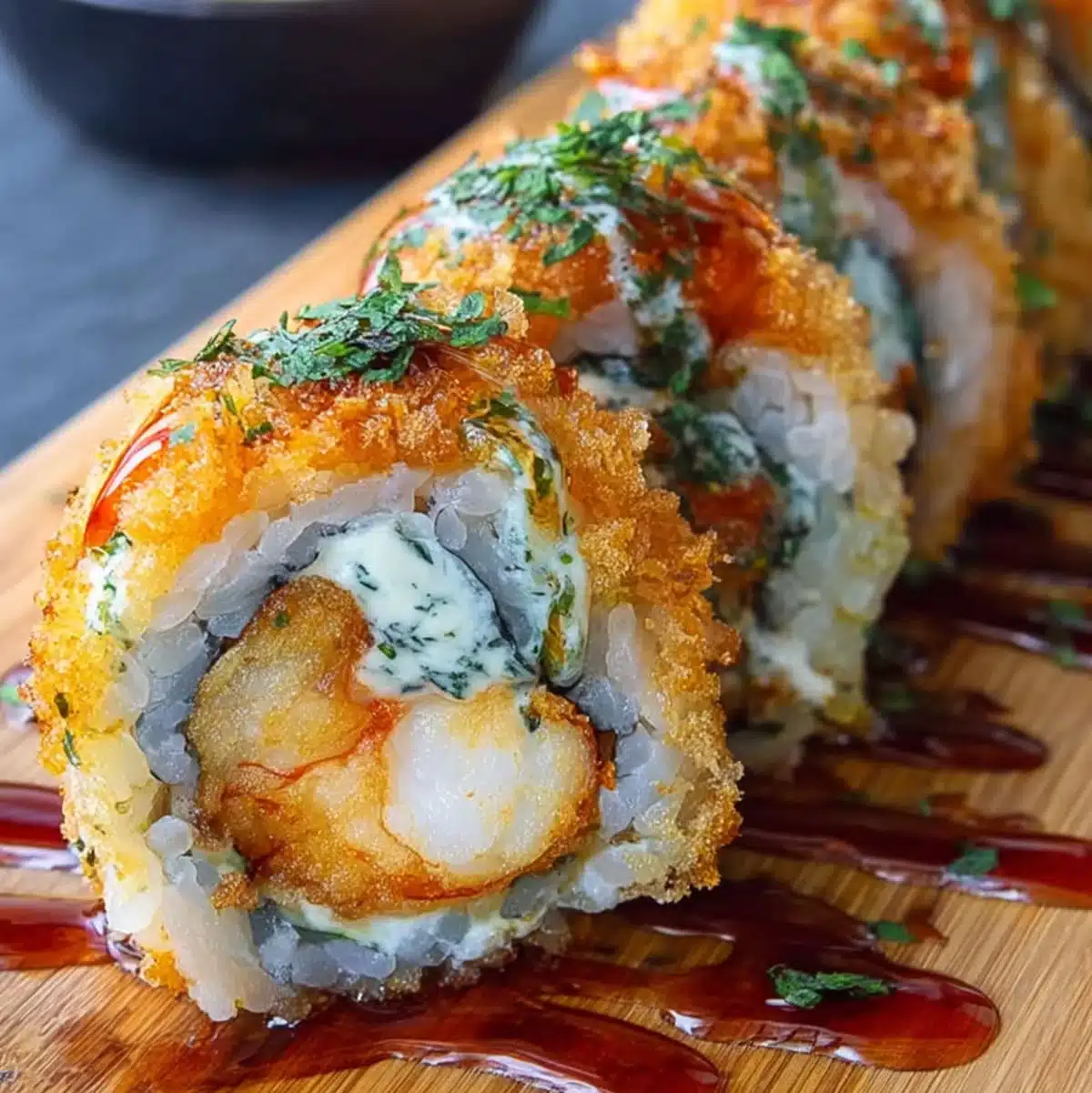 Homemade Shrimp Tempura Roll