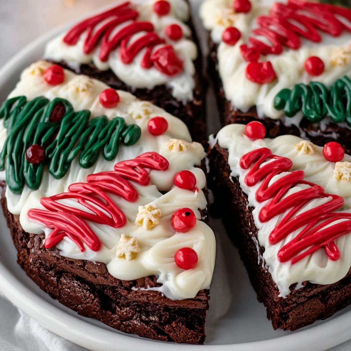 Christmas Tree Brownies – Easy Holiday Dessert Recipe