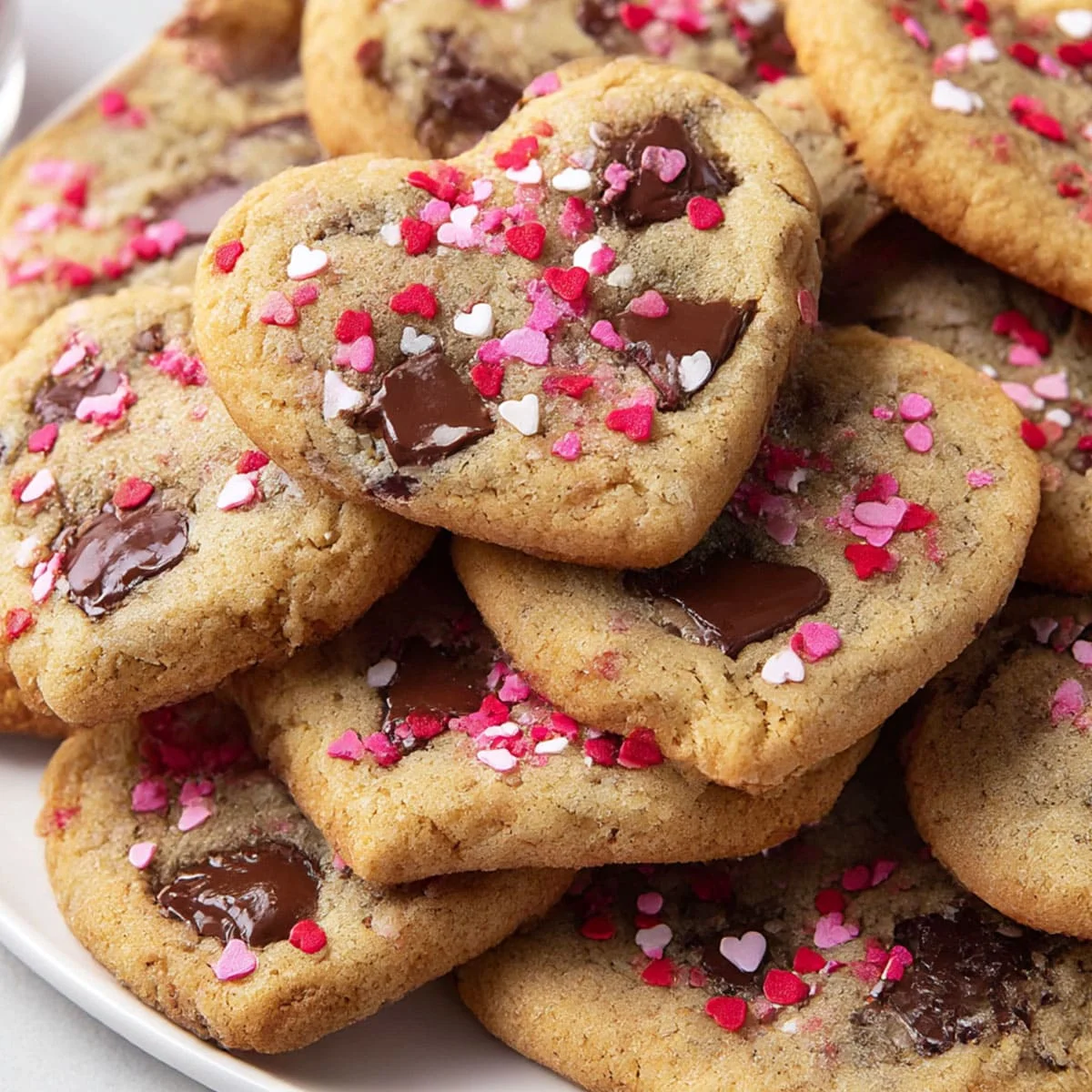 Heart Shaped Chocolate Chip Cookies – Gift Idea Recipe