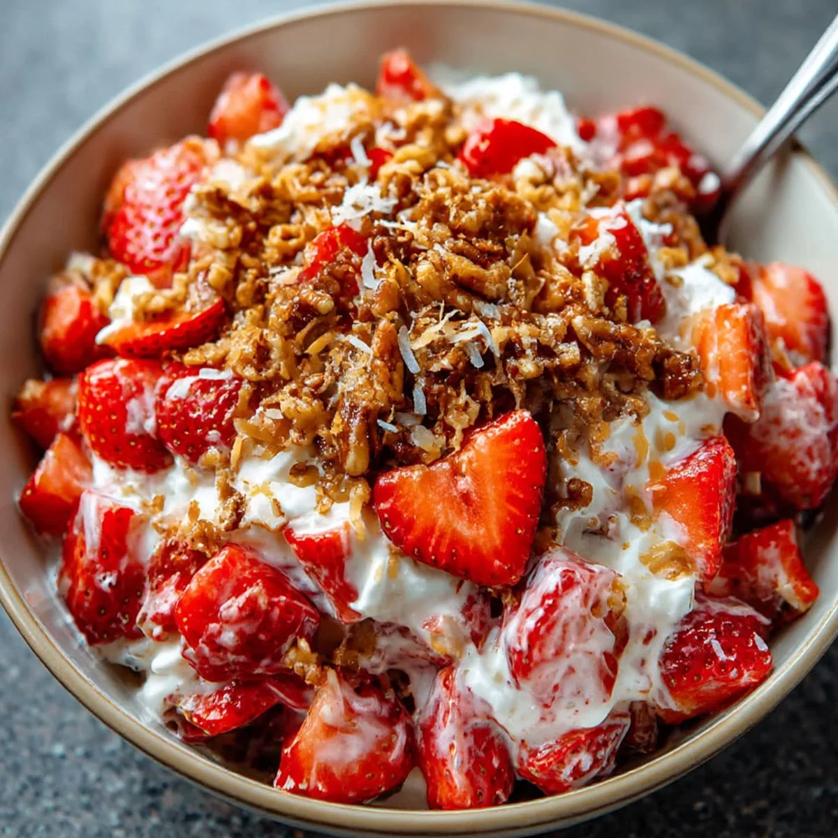Strawberry Crackle Salad – Creamy Dessert Idea